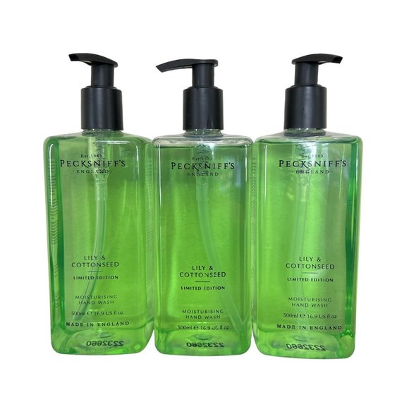 Pecksniffs | Bath & Body | New 3x Pecksniffs Lily Cottonseed ...